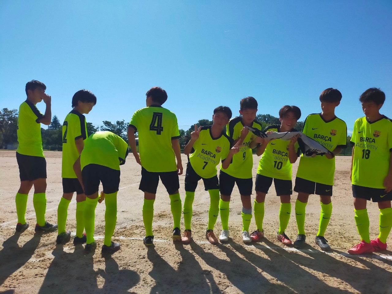【U15:NFA U15サッカーリーグ3部後期上位グループ最終節】 | バルサアカデミー奈良校
