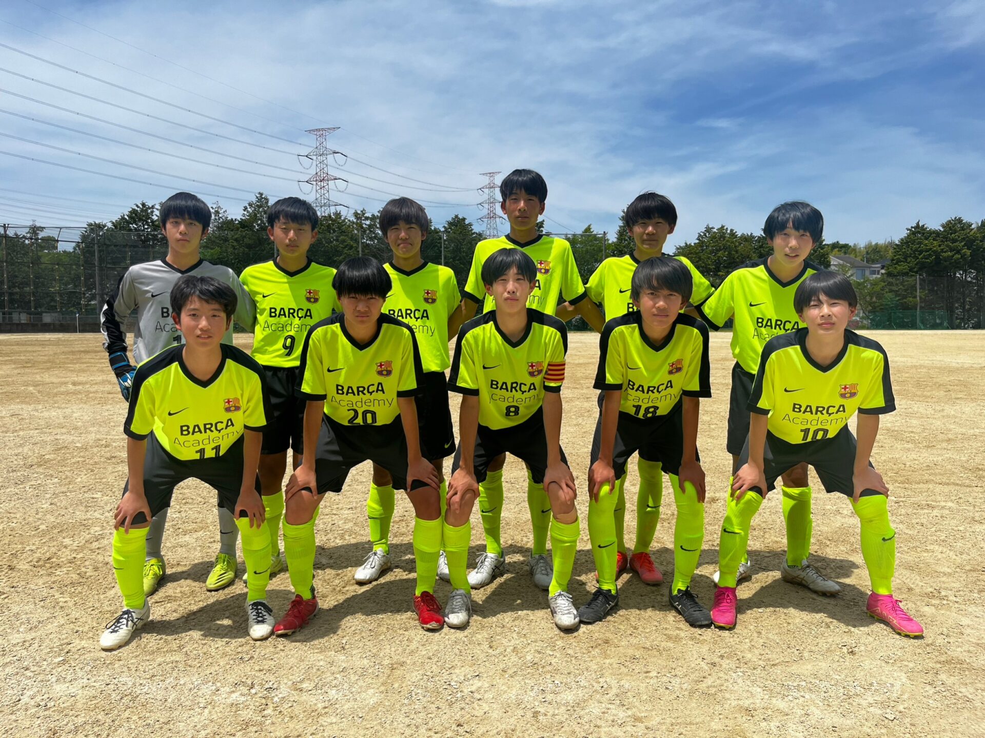 【U15:NFA U-15リーグ2部実施報告】 | バルサアカデミー奈良校